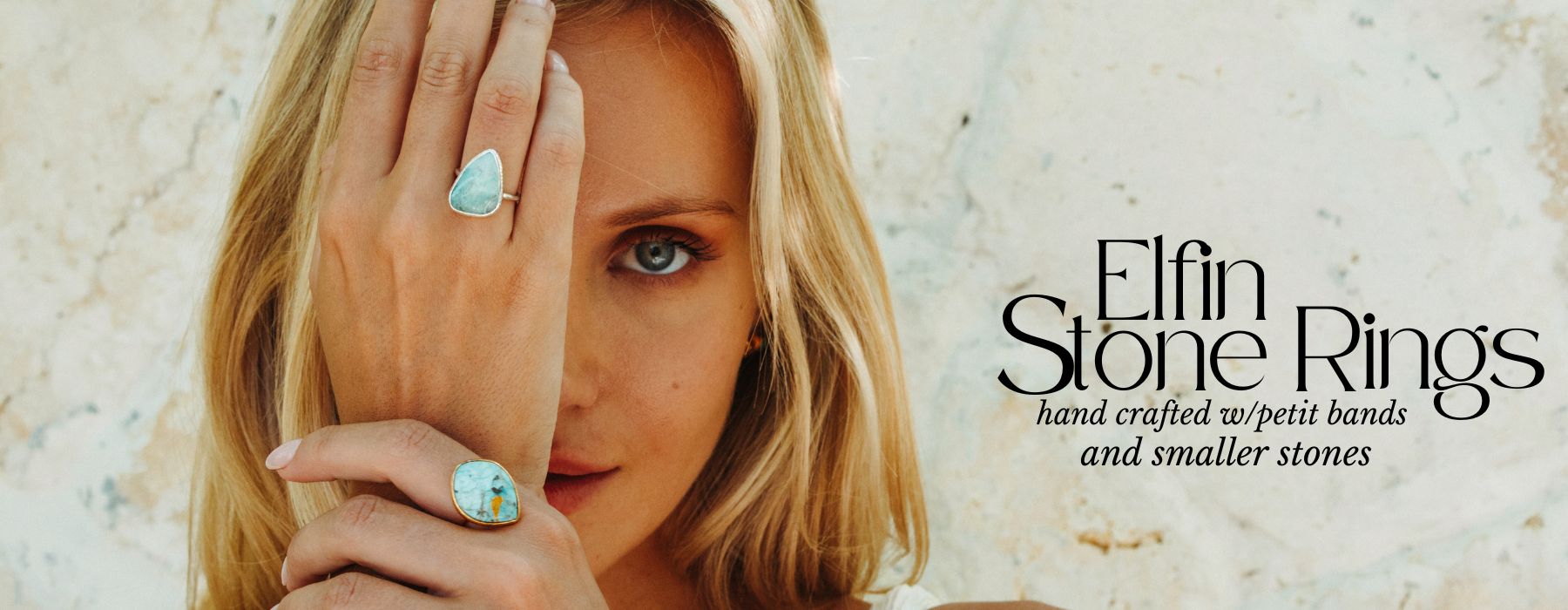 Hand Crafted & One of a Kind Elfin Stone Rings - Bahgsu Jewels