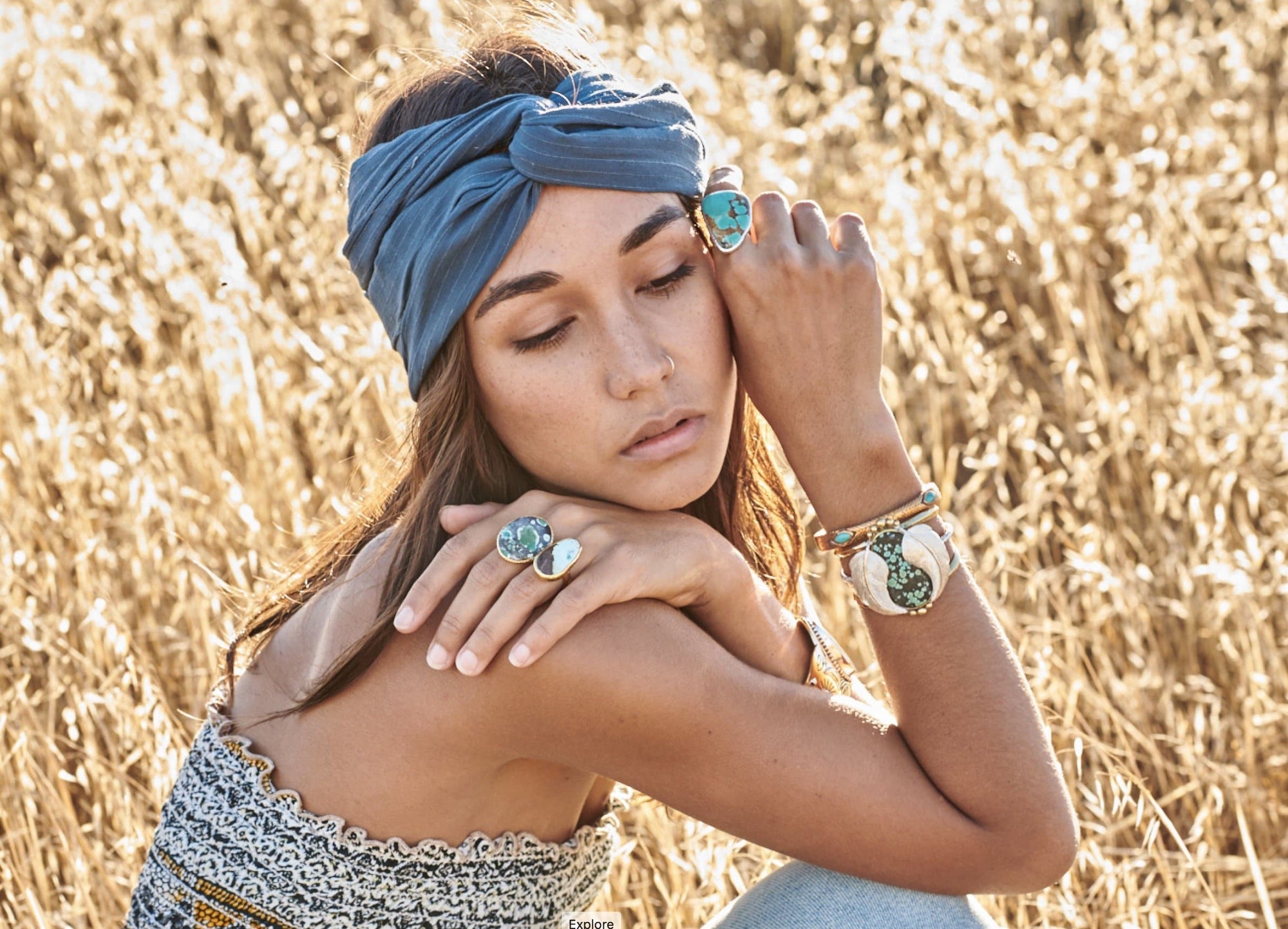 Medicine Wheel Cuff - Bahgsu Jewels