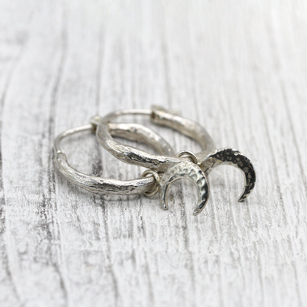 Charmed Hoops : Grand w/ Crescent Moon - Bahgsu