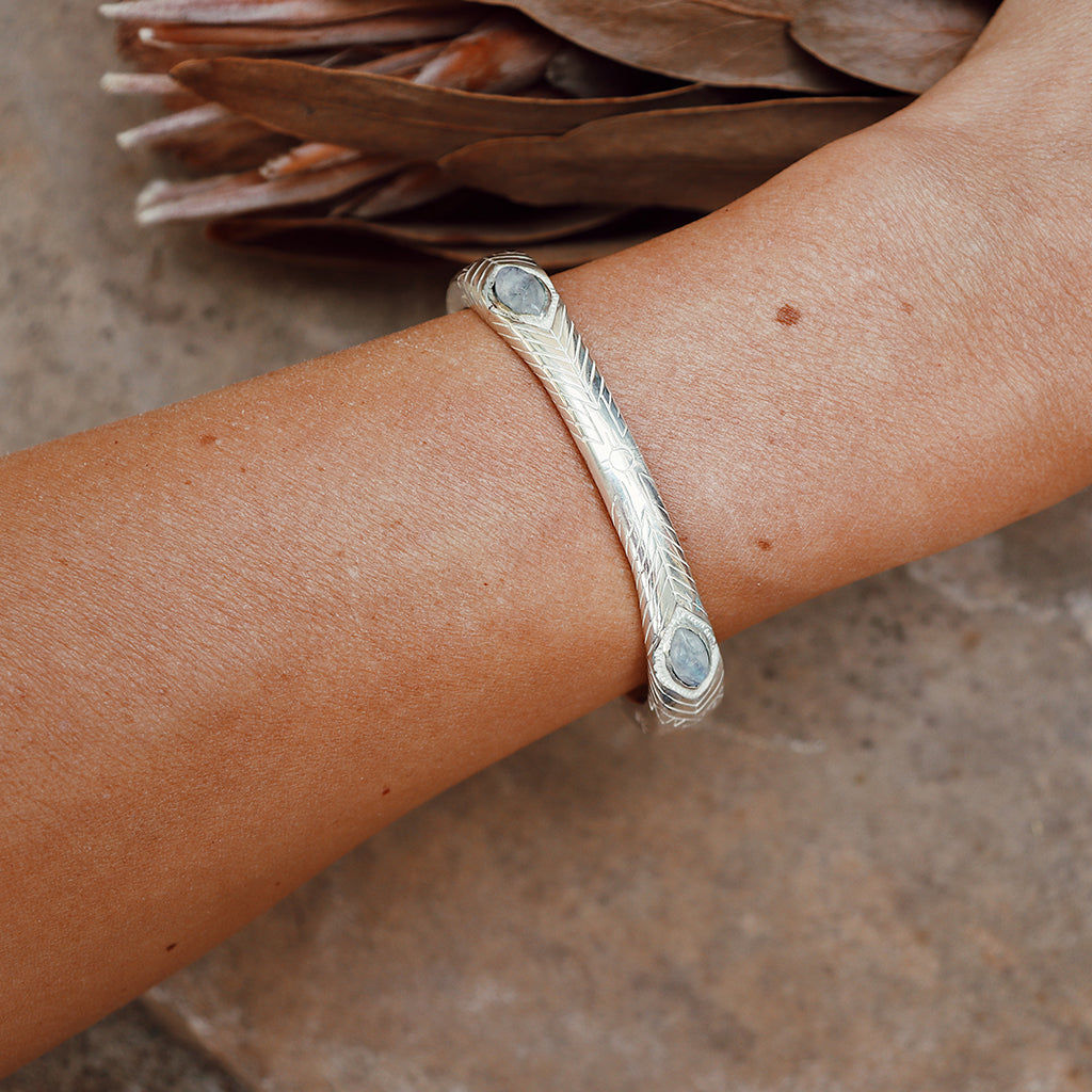 Medicine Wheel Cuff - Bahgsu Jewels